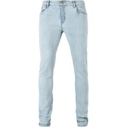Urban Classics Herren Urban Classics Bequeme Jeans &raquo; Herren Slim Fit Zip Jeans&laquo; 1 Stk. 31/32, L&auml;nge 32