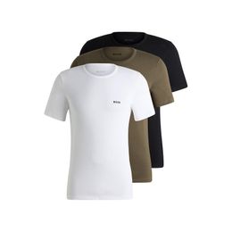 BOSS T-Shirt &raquo;TShirtRN 3P Classic&laquo; Packung, 3 Stk. mit Stickerei Open Miscellaneous 987 XL XL 3er Pack T-Shirts von BOSS