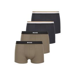 BOSS Boxershorts &raquo;Unterhose Trunk 2P Gift&laquo; Packung, 2er-Pack, 2 Stk. 2er Pack braun/dunkelblau S (48) - 2 Stk. 2 Stk. S (48) Zweier-Pack...