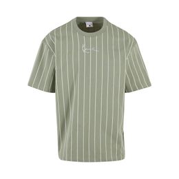 Karl Kani Damen T-Shirt &raquo; Small Signature Essential Pinstripe Tee&laquo; 1 Stk. XS