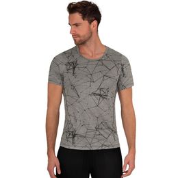 TRIGEMA T-Shirt »Sportshirt aus elastischem Material« 1 Stk. schwarz/bunt L L Elastische Microfaser