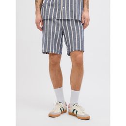 Jack & Jones Jack & Jones Herren Shorts &raquo;JPSTJAIDEN COBA STRIPE JOG SHORT SRT SN&laquo; blau S, N-Gr