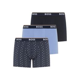 BOSS Boxershorts Packung, 3 Stk. Open Blue 460 S - 3 Stk. 3 Stk. S 3er Pack Boxershorts von BOSS