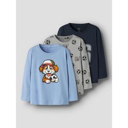 name it Jungen Langarmshirt &raquo;NMMNIKO 3P LS TOP&laquo; Packung, 3 Stk. 104
