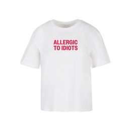 MISS TEE T-Shirt &raquo;Allergic To Idiots Tee&laquo; 1 Stk. white XXL XXL Vielseitige Kombinationsm&ouml;glichkeiten