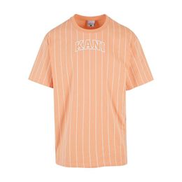 Karl Kani Damen T-Shirt &raquo; Herren KM241-025-2 Small Serif Pinstripe Tee&laquo; 1 Stk. L