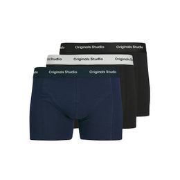 Jack & Jones Jack & Jones Herren Trunk &raquo;JACVESTERBRO SOLID TRUNKS 3 PACK NOOS&laquo; Packung, 3 Stk. schwarz L, 3 Stk.