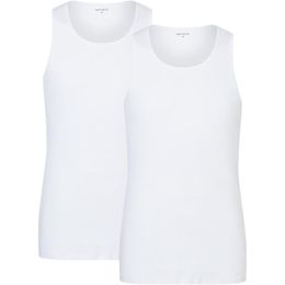 Camano Unterhemd &raquo;comfort&laquo; 2er Pack, mit tiefem Rundhals white L L Unterhemd von Camano
