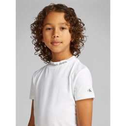 Calvin Klein Jeans Jungen T-Shirt &raquo;INTARSIA 2-PACK SS T-SHIRT&laquo; Packung, 2, f&uuml;r Kinder bis 16 Jahre, Logo-Schriftzug schwarz-wei&szlig; 6 (116)