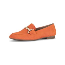 Gabor Slipper &raquo;Slipper Veloursleder&laquo; Orange 39 39 Absatzh&ouml;he: 15 cm