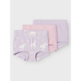 name it Panty &raquo;NMFTIGHTS 3P PASTEL LILAC HORSE NOOS&laquo; Packung, 3 Stk. Pastel Lilac 104 - 3 Stk. 3 Stk. 104 Unterw&auml;sche von name it f&uuml;r M&auml;dchen