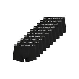 Jack & Jones JACK & JONES Boxershorts &raquo;JACFLOWER Microfiber mit Logobund, Blumenprint und Stretchkomfort&laquo; Packung, 10er-Pack, 10 Stk. eng anliegend, Microfaser,...