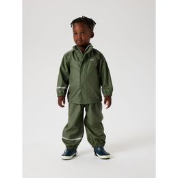 name it Regenmantel &raquo;NKNDRY10 f&uuml;r M&auml;dchen mit Regenjacke und Hose im Set&laquo; Set, 2 unifarben, casual, regular fit, Kunstfaser, Web Thyme 164 164...