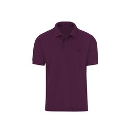 TRIGEMA Poloshirt &raquo;Poloshirt DELUXE Piqu&eacute;&laquo; 1 Stk. aubergine XXL XXL DELUXE-Piqu&eacute;-Qualit&auml;t