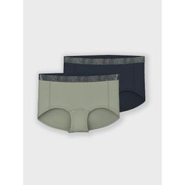 name it Hipster &raquo;NKFHIPSTER 2P NOOS&laquo; Packung, 2 Stk. Seagrass 158 (164) - 2 Stk. 2 Stk. 158 (164) Unterw&auml;sche von name it f&uuml;r M&auml;dchen