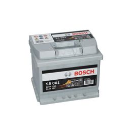 Bosch Starterbatterie S5 12 V, 52 Ah, 520 A 12V 52Ah 520A für SUZUKI VW AUDI TOYOTA JAGUAR VOLVO BMW NISSAN OPEL ROVER RENAULT FIAT VAUXHALL FORD CHEV