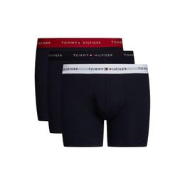 Tommy Hilfiger Underwear Boxershorts &raquo;3P BOXER BRIEF WB&laquo; Packung, 3er-Pack, 3 Stk. mit kontrastfarbenem Logobund primary red/white/desert sky XXL...