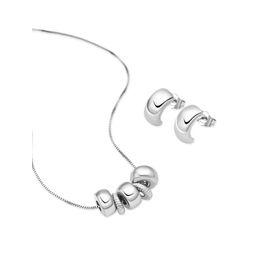 Luxenter Jewelry Set 'Altrio' female Silver size 2.5 cm x 2.5 cm