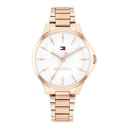 Tommy Hilfiger Analog Watch 'CHLOE' female Gold size One Size