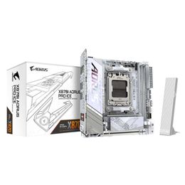 Gigabyte Mainboard "X870I AORUS PRO ICE Mainboard - Unterstützt AMD Ryzen 9000er-Serie CPU", ohne farbbezeichnung, B:24,1cm H:9,7cm T:23cm, Mainboards