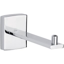 Toiletten-Ersatzrollenhalter Tesa, chrome, B:7cm H:15,5cm L:6,5cm, Toilettenpapierhalter