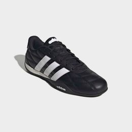 Herren Sneaker "GROUNDPULSE", adidas Sportswear, Gr. 45core schwarz, cloud wei&szlig;, core wei&szlig;, Leder, Synthetik, Schuhe