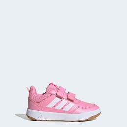 Mädchen Sneaker "TENSAUR SPORT 3.0 CF K", adidas Sportswear, Gr. 35bliss pink, cloud weiß, gum10, Synthetik, Textil, Schuhe