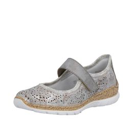 Rieker Classic Flats female Silver size 42
