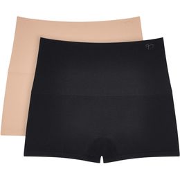 Shapinghose Triumph "Soft Sculpt", Damen, Gr. 46, schwarz (schwarz combination), Obermaterial: 86% Polyamid, 14% Elasthan, k&ouml;rpernah, Unterhosen, nahtlos, mit Shaping-Effekt, elastisch, weich, modern