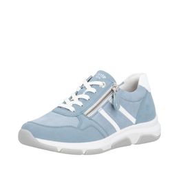 Remonte Sneaker Damen Gr&ouml;&szlig;e 36 taubenblau / hellgrau / wei&szlig;