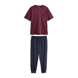 next Long Pajamas male Blue, Red size M
