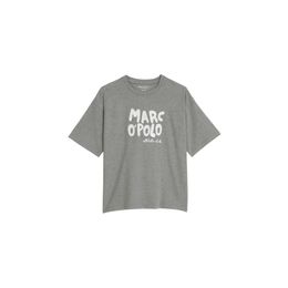 Marc O'Polo T-Shirt MARC O'POLO "aus softer Bio-Baumwolle", Jungen, Gr. 152, dunkelgrau melange, Obermaterial: 100% Baumwolle, unifarben, Basic, relaxed fit, Rundhals, Shirts T-Shirt