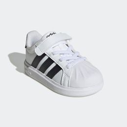 Damen Sneaker "STREETTALK", adidas Sportswear, Gr. 24cloud wei&szlig;, core schwarz, core schwarz, Synthetik, Schuhe