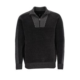 Hajo Sweater 'Chenille' male Grey size 54