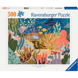 Ravensburger Puzzle &raquo;Ozean-Laune&laquo; Made in Germany bunt Pappe