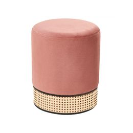 Beliani Pouf YANKTON in Rosa - (W) 35 x (H) 42 x (L) 35 cm | Gr.: onesize
