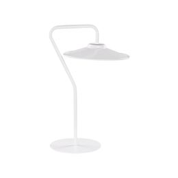 Beliani Tischleuchten GALETTI in Wei&szlig; - (W) 30 x (H) 41 x (L) 22 cm | Gr.: onesize