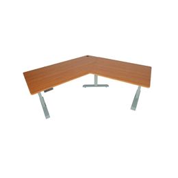 MCW Schreibtisch D40 120&deg;, Natur, grau | Gr.: onesize