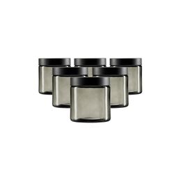 Ritzenhoff & Breker Ritzenhoff & Breker 6er Set Vorratsgl&auml;ser Lumos 800 ml in grau | Gr.: onesize