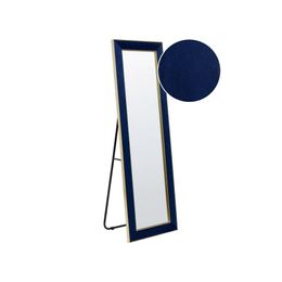 Beliani Standspiegel LAUTREC in Blau/Gold - (W) 50 x (H) 150 x (L) 33 cm | Gr.: onesize
