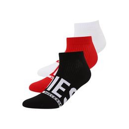 Diesel Socken 'SKM-GOST' Herren Gr&ouml;&szlig;e 42/43.5 rot / schwarz / wei&szlig;
