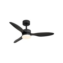 Globo lighting Deckenventilator "BLACKWELL" in black | Gr.: onesize