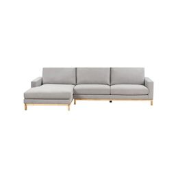 Beliani Ecksofa SIGGARD II in Grau/Braun - (W) 321 x (H) 92 x (L) 168 cm | Gr.: onesize