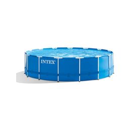 Intex Frame Pool Set (457x122cm) in blau | Gr.: onesize