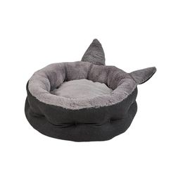 Beliani Tierbett KEPEZ in Grau - (W) 45 x (H) 15 x (L) 45 cm | Gr.: onesize