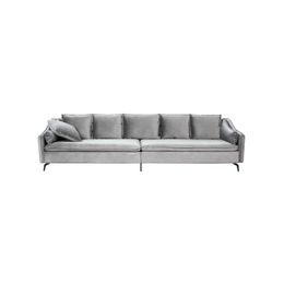 Beliani 4-Sitzer Sofa AURE in Grau - (W) 342 x (H) 77 x (L) 106 cm | Gr.: onesize