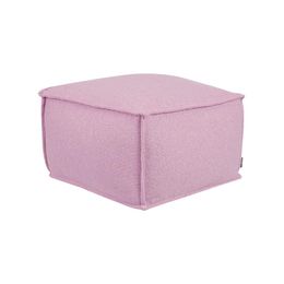 Beliani Pouf SHERALI in Rosa - (W) 50 x (H) 30 x (L) 50 cm | Gr.: onesize