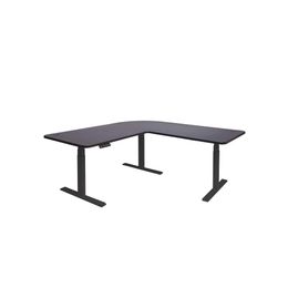 MCW Eck-Schreibtisch D40, Schwarz, schwarz | Gr.: onesize