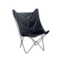 Beliani Sessel NYBRO in Schwarz - (W) 70 x (H) 99 x (L) 85 cm | Gr.: onesize