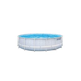 Intex Frame Pool Set - Chevron (488x122cm) in grau | Gr.: onesize